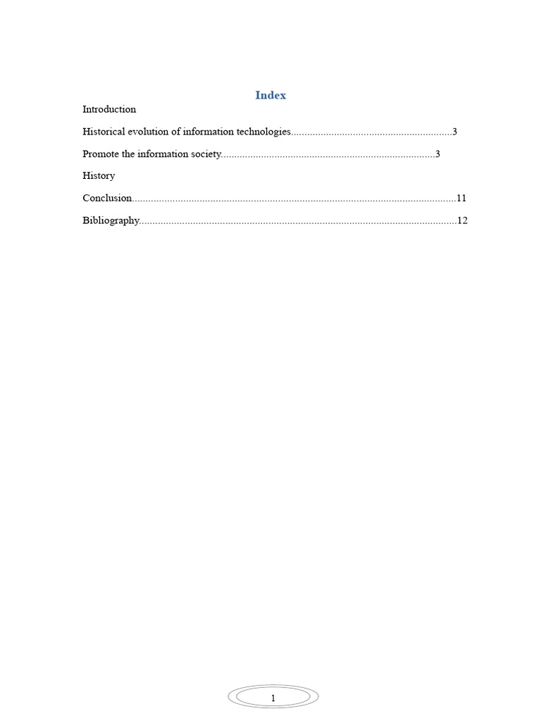 Evolution of Information Technologies | PDF | Information | Information ...