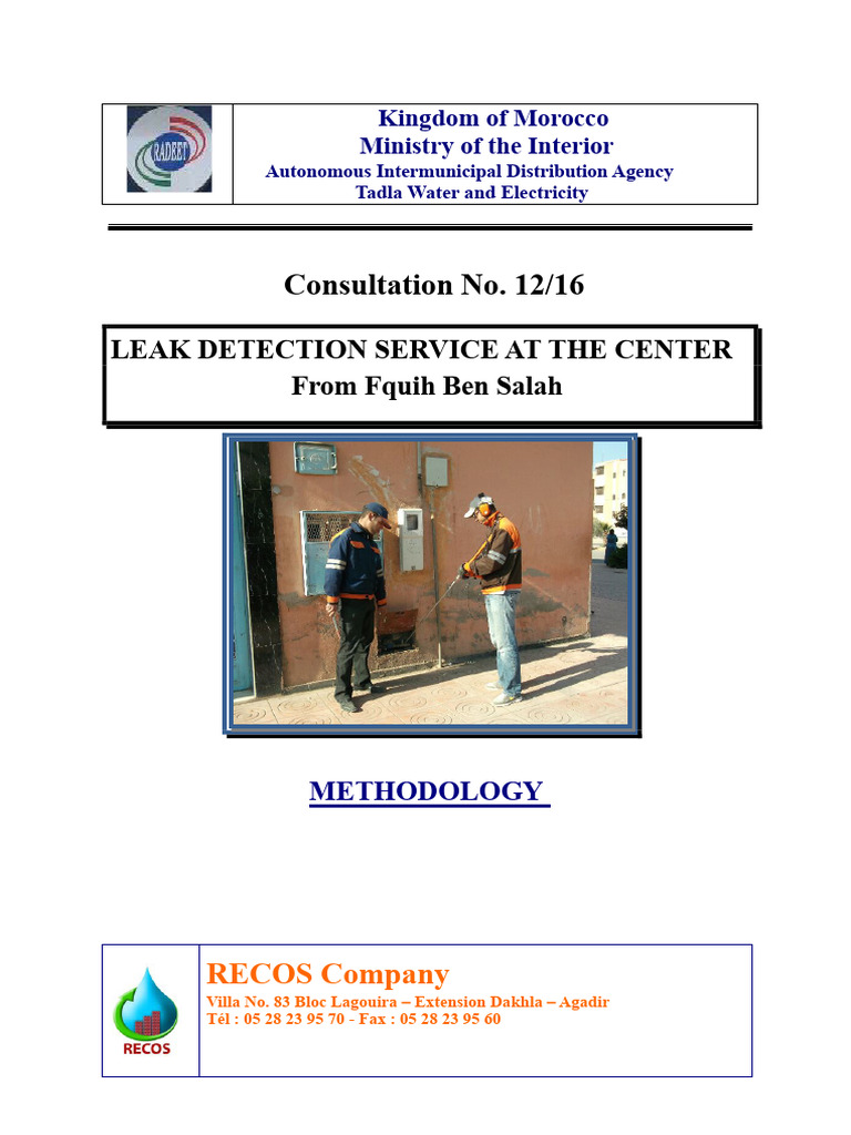 Leak Detection Methodology | PDF | Methodology