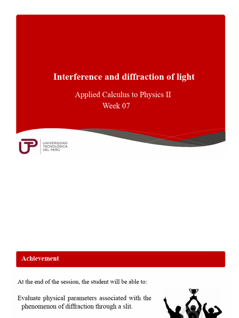 CG-Sem15-Interference and Diffraction of Light | PDF | Diffraction | Waves