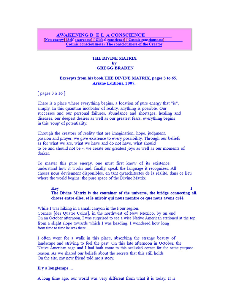 Divine Matrix | PDF | Luminiferous Aether | Light