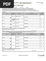 Family Information Form IMM 5645 | PDF