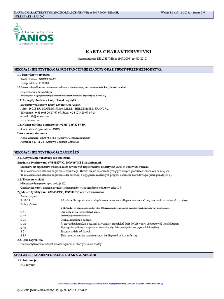 Surfa'Safe | PDF
