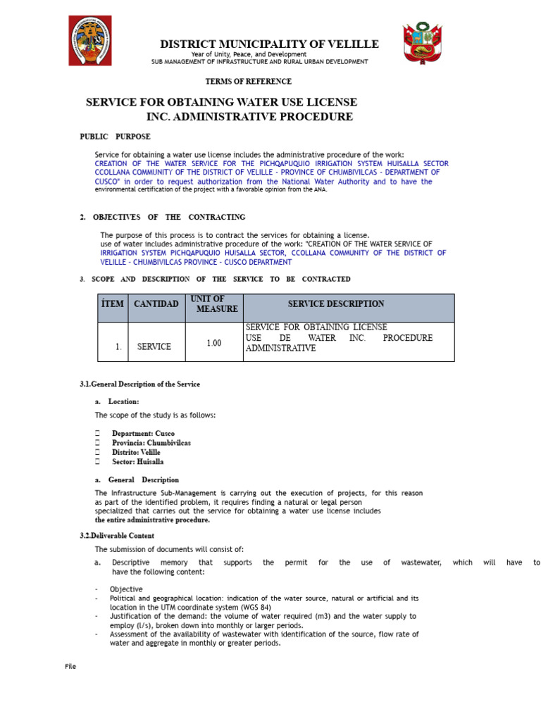 TDR License Ana | PDF | Water