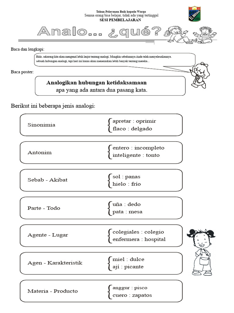 Belajar Analogi dalam Bahasa | PDF