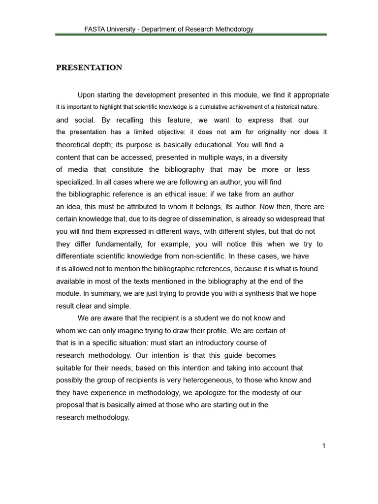Research Methodology - Full - 2017 | PDF | Methodology | Knowledge
