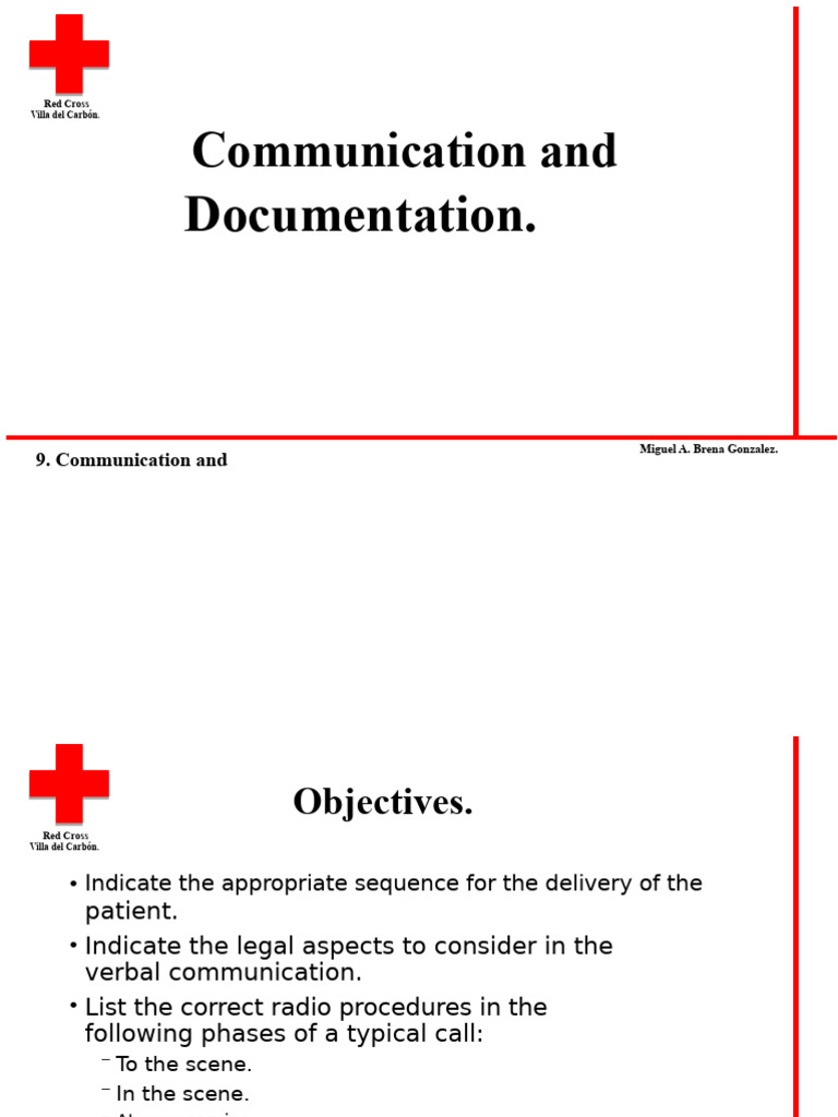 Communication and Documentation | PDF | Communication | Radio