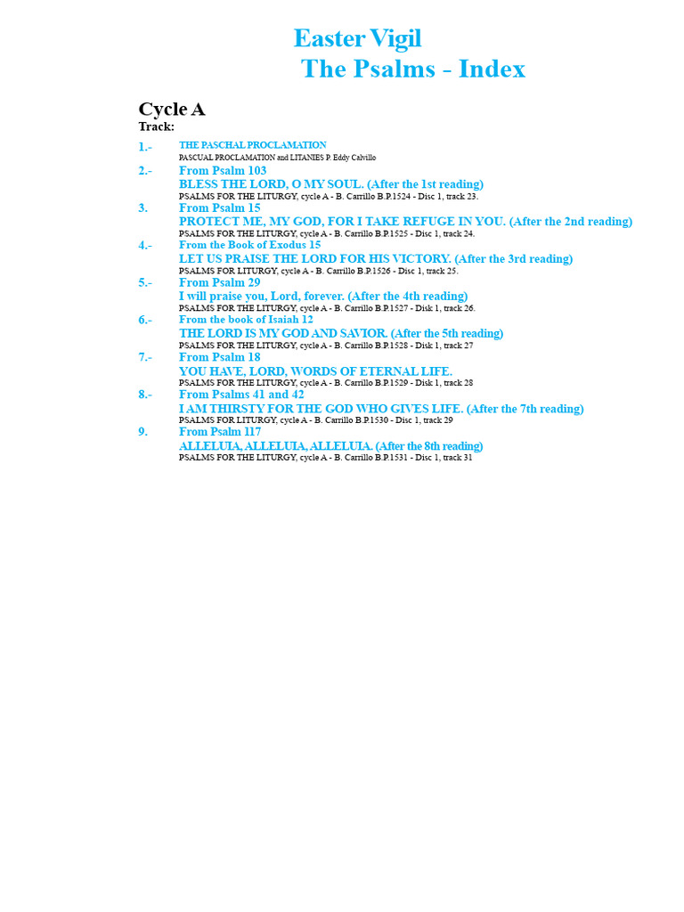 Psalms | PDF | Religious Belief And Doctrine | Christian Worship And ...