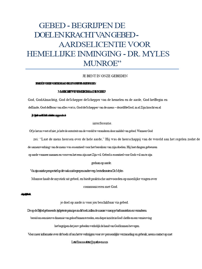 Gebed 2 | PDF
