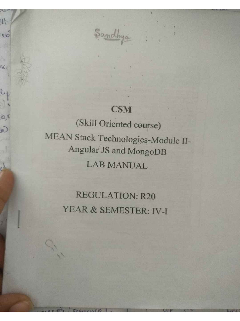 Soc Lab Manual-Compressed | PDF