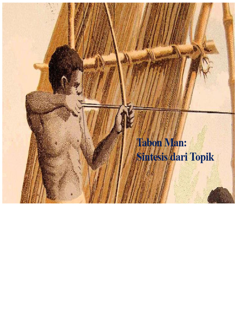 Sintesis Topik Tabon Man | PDF