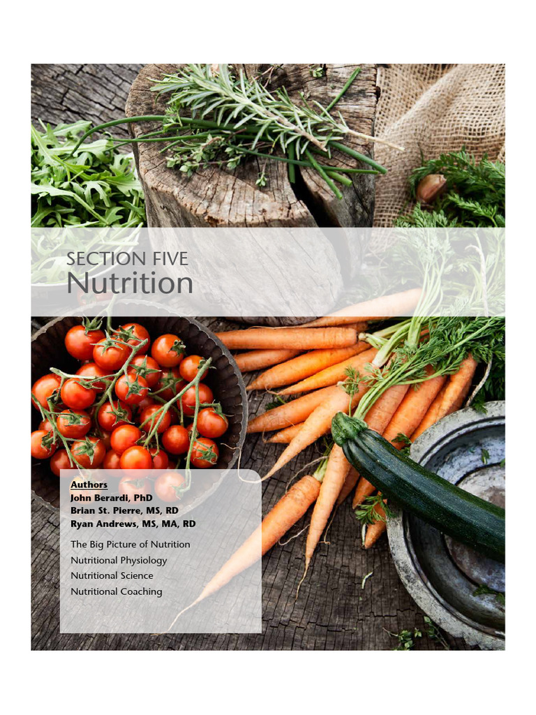 ISSA Nutritionist 2024 | PDF | Nutrition | Diet & Nutrition