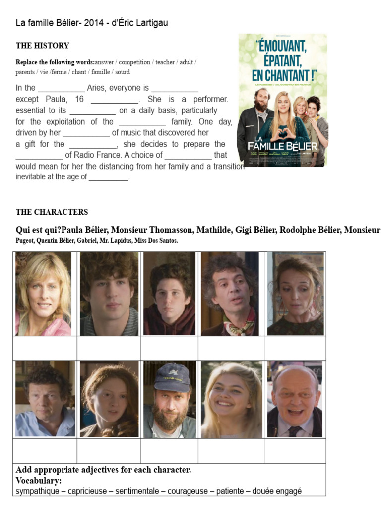 The Bélier Family | PDF