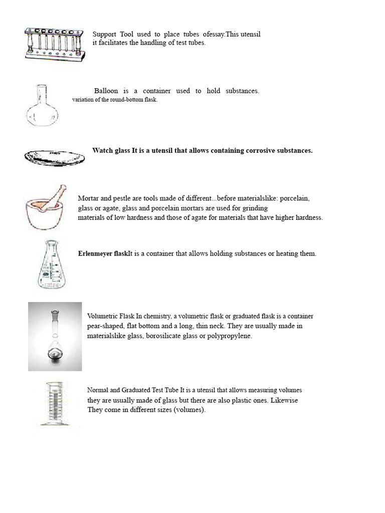 Essential Laboratory Equipment Guide | PDF