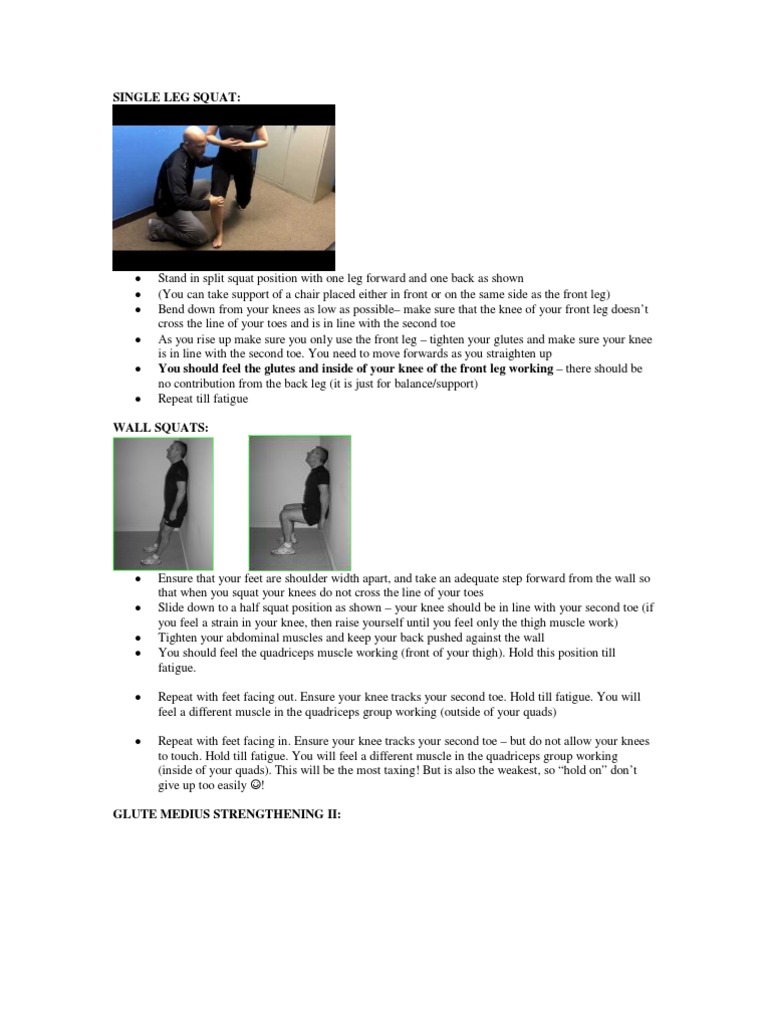 Knee Exercises Pdf Knee Musculoskeletal System