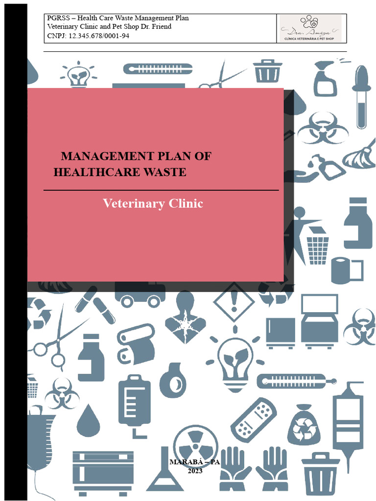 PGRSS - Veterinary Clinic | PDF | Waste | Waste Management