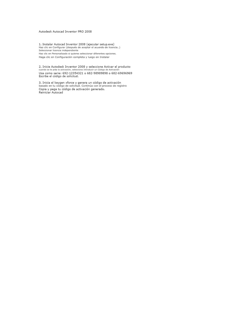 Autodesk Autocad Inventor PRO 2008 | PDF