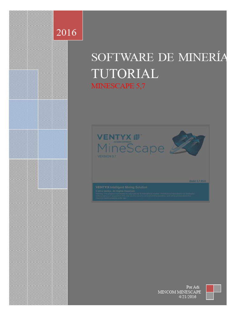 Tutorial Minescape 5,7 por Adi_sample (Bono) | PDF | Archivo de computadora | Informática