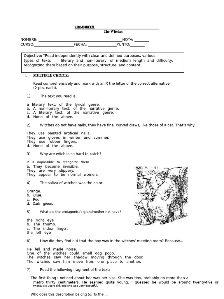 Test The Witches | PDF