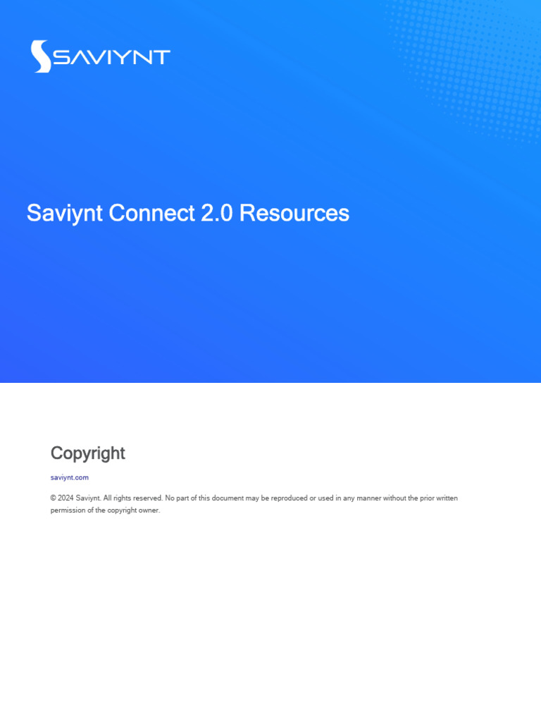 Saviynt Connect 2.0 Client Setup Guide | PDF | Java (Programming ...