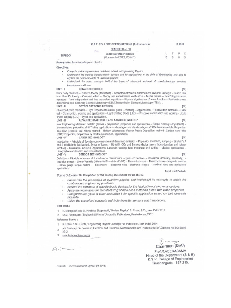 03.engineering Physics 1 | PDF | Shape Memory Alloy | Waves