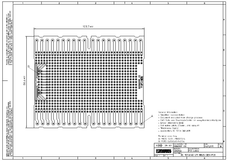 BC 107,6 PCB Ut Hbus Dot Matrix | PDF