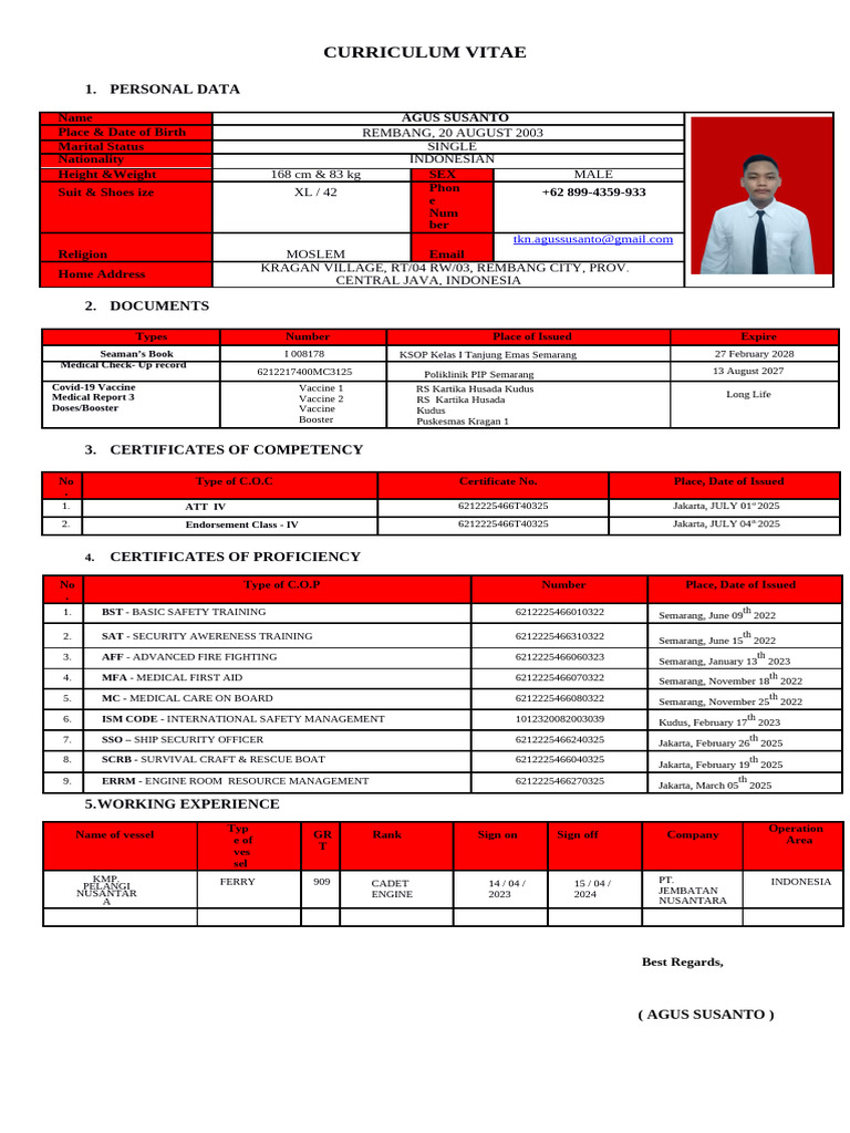 Cv. Agus Susanto | PDF | Chess Theory | Chess