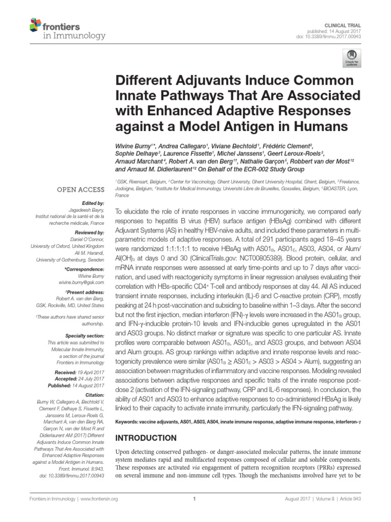 2017-Different Adjuvants Induce Common Innate Pathways That Are Associated With Enhanced ...