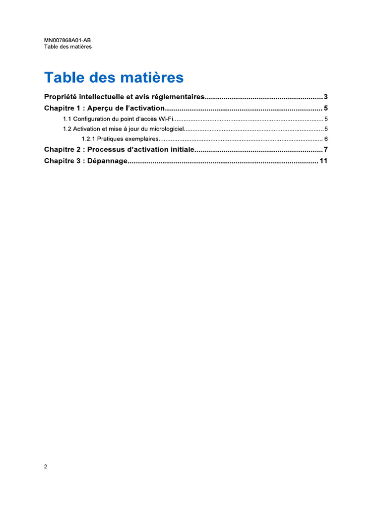 R7 Activation Process French | PDF