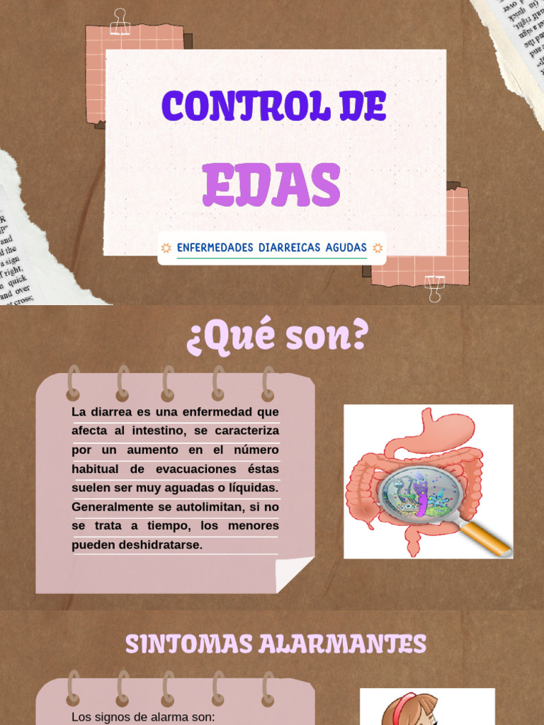Control de Edas | PDF | Diarrea | Deshidración