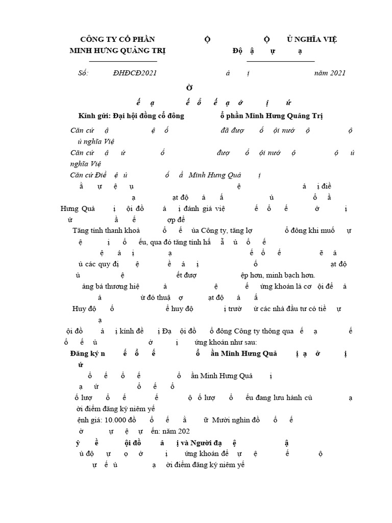 To Trinh Thong Qua Ke Hoach Niem Yet - Edited | PDF