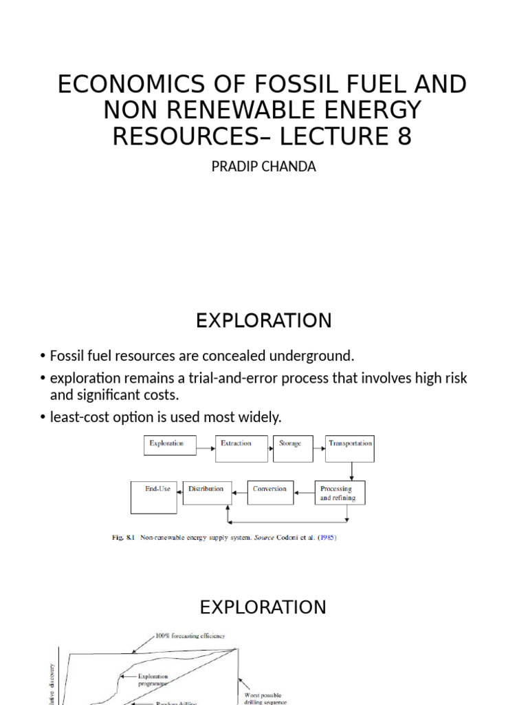 ECONOMICS OF NON RENEWABLE ENERGY SUPPLY Lecture-8 | PDF | Utility ...