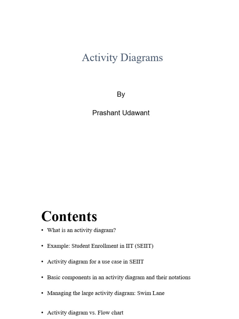 Understanding Activity Diagrams in UML | PDF | Use Case | Receipt