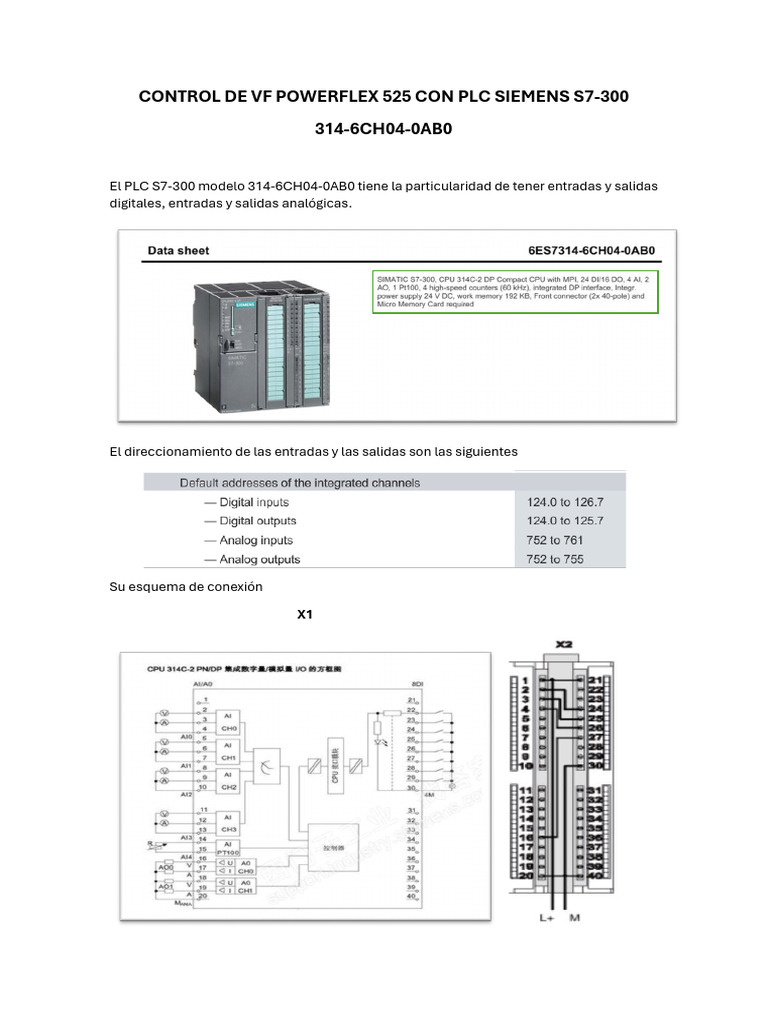 Control VF PowerFlex 525 con S7-300 | PDF | Informática | Ingeniería ...