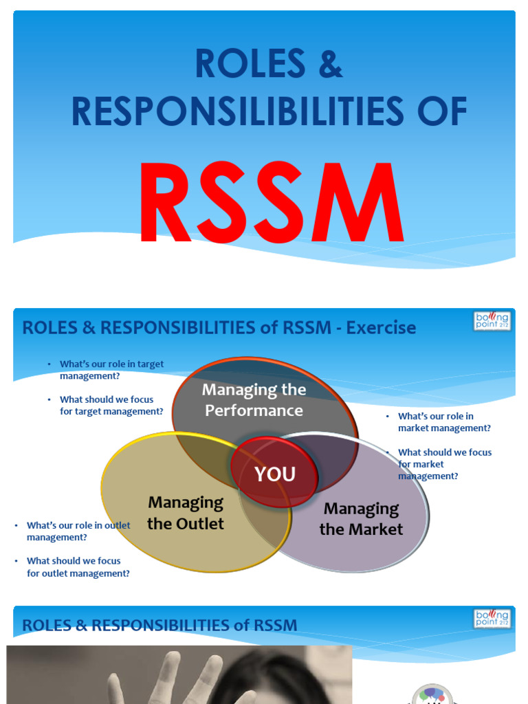 4 - Roles & Responsibilities of RSSM | PDF | Chess Theory | Chess Openings