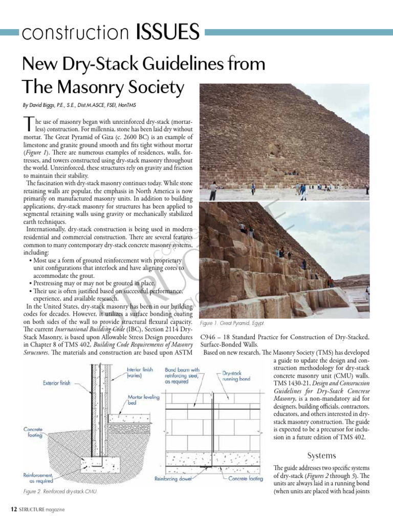 C ConstructionIssues Biggs | PDF | Masonry | Concrete