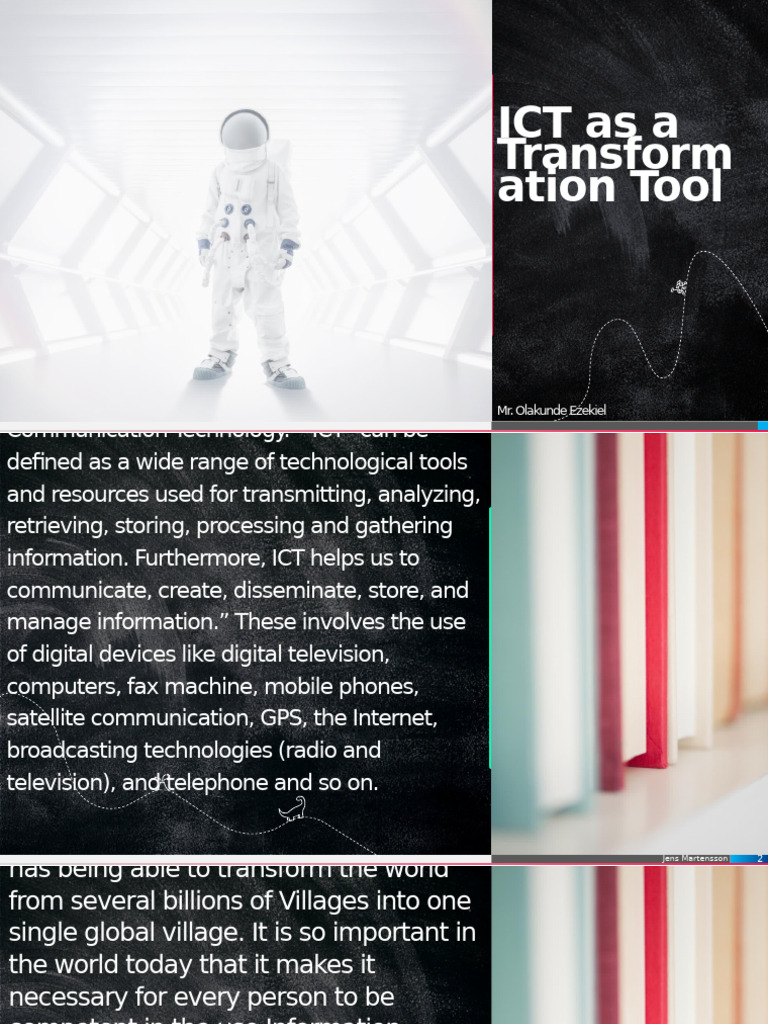 ICT As A Transformation Tool | PDF | Information And Communications ...