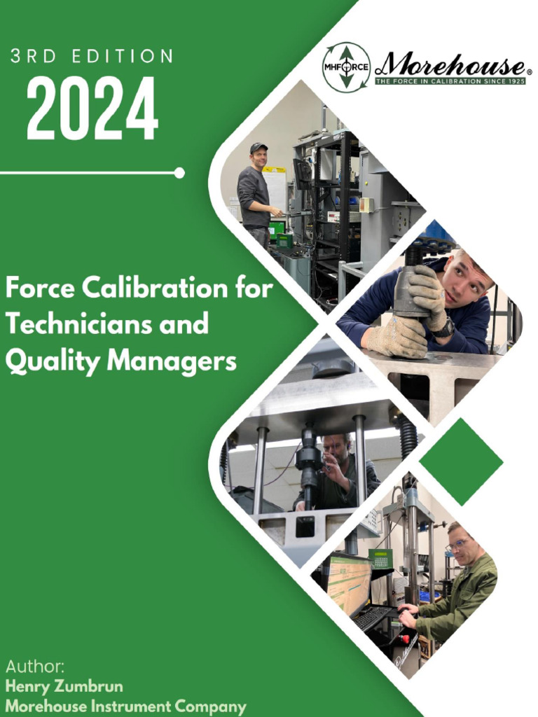 Force Calibration Techniques for Technicians | PDF | Calibration ...