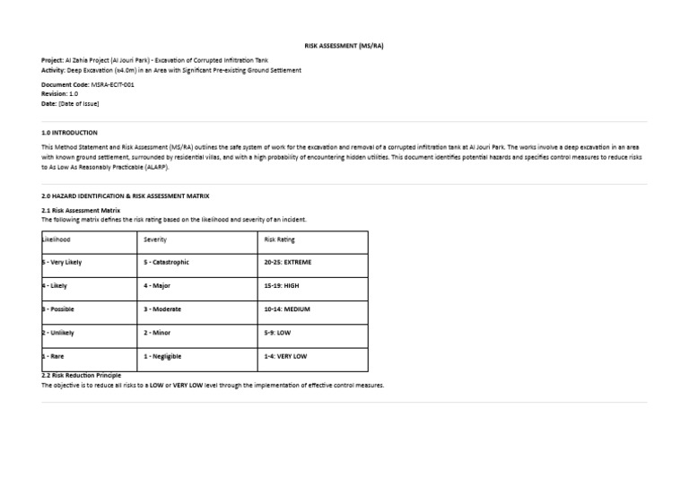 Pages From Risk Assessment (Ms-ra) | PDF