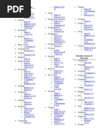 Bible Verses Cheat Sheet | PDF | Epistle To The Romans | Gospel Of Matthew