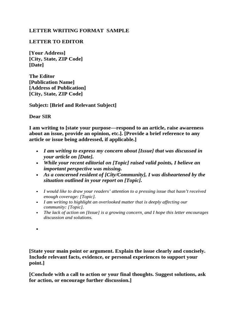 Letter Writing | PDF