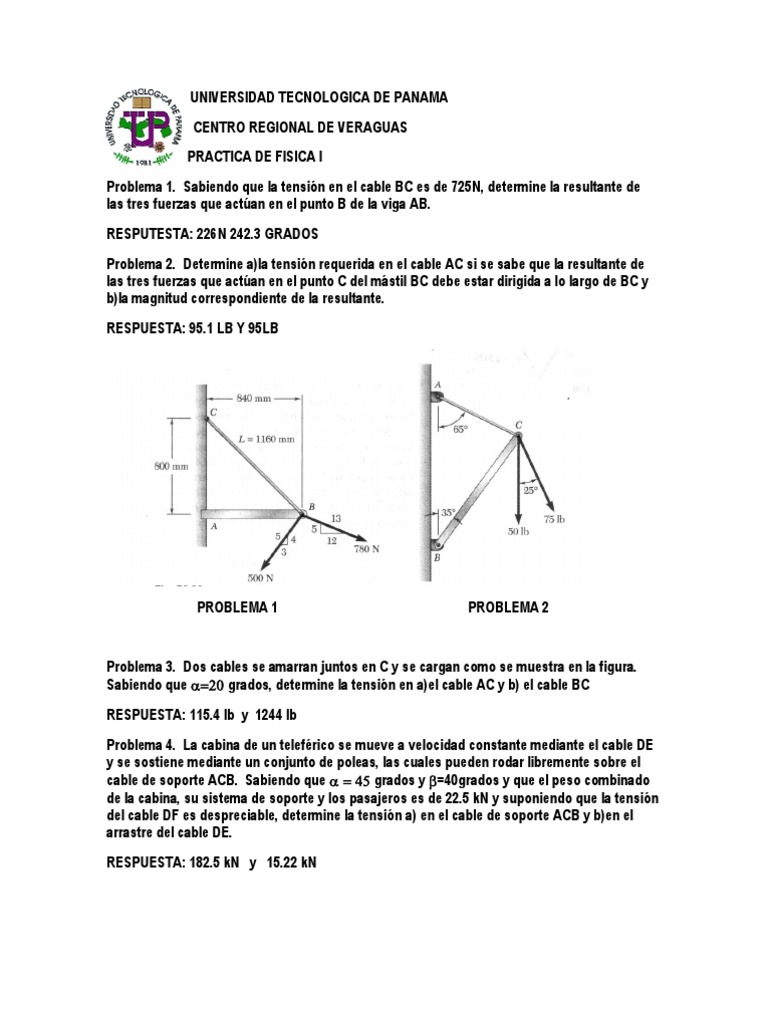 Practica de Estatica Cap3 | PDF | voltaje