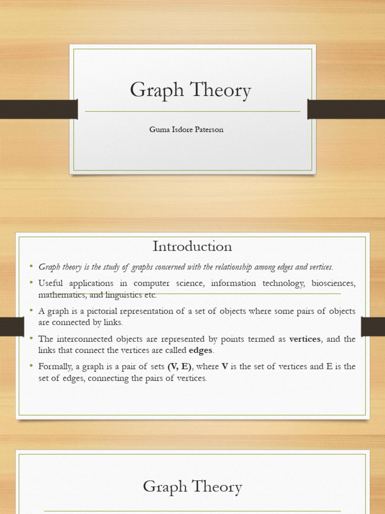 Introduction To Graph Theory | PDF | Vertex (Graph Theory) | Graph Theory