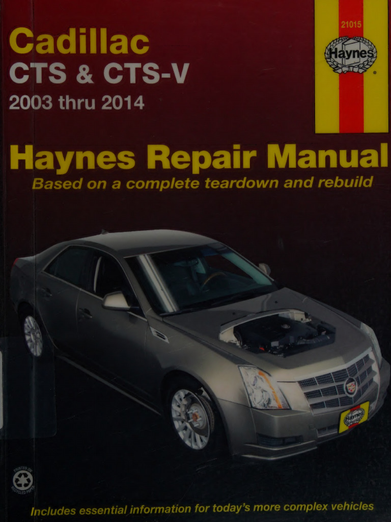 Unlock The Secrets Of Your 2003 Cadillac Cts Score The Factory Service Manual Pdf Nowfeed