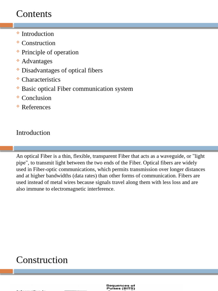 Optical Fiber | PDF | Optical Fiber | Dispersion (Optics)