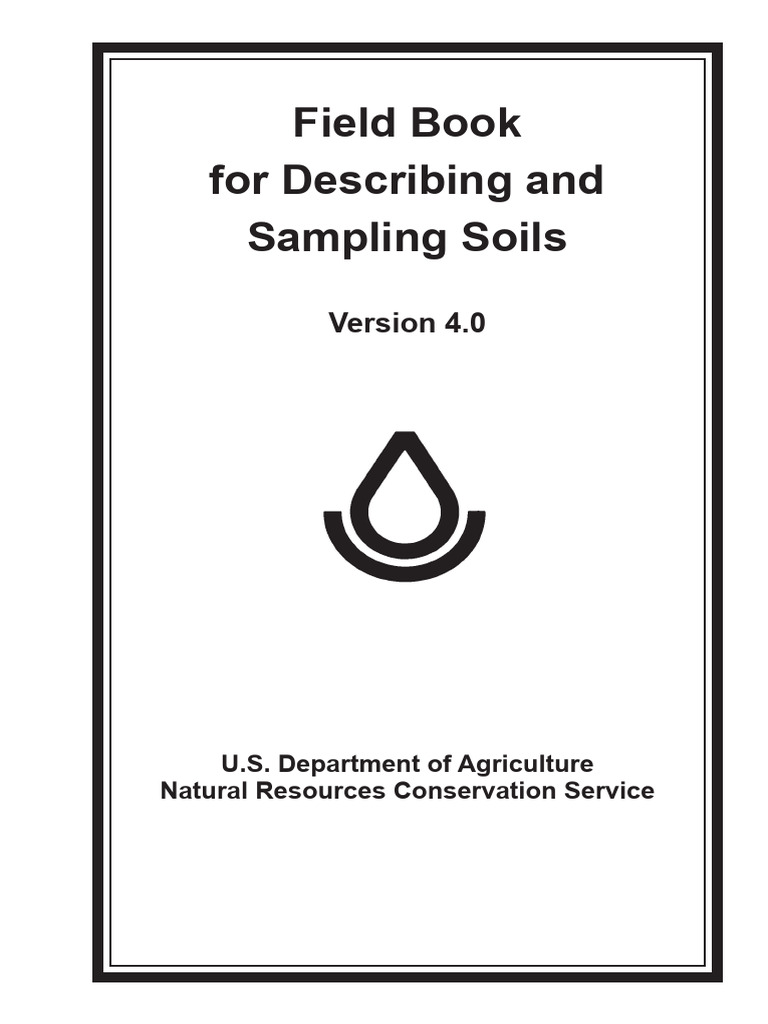 Soil Sampling Guide: Field Book 4.0 | PDF | Rock (Geology) | United ...