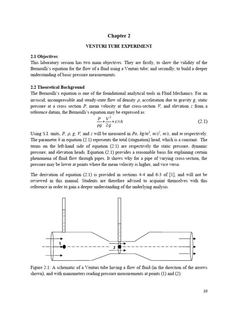 Venturi | PDF | Fluid Dynamics | Flow Measurement
