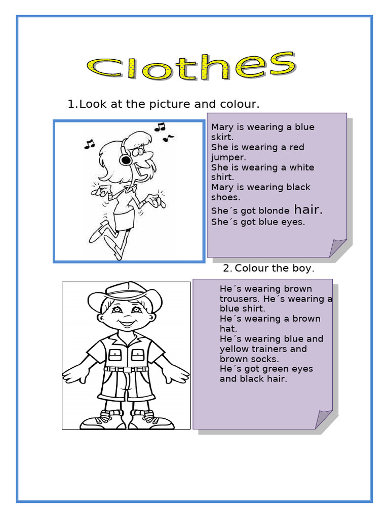22756 Clothes Wearing | PDF