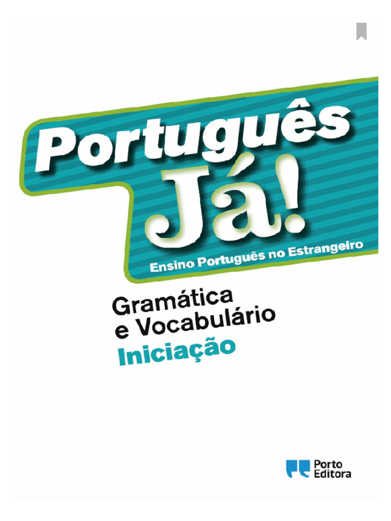 Português Já Gramática e Vocabulário Iniciação Oliveira Diana | PDF