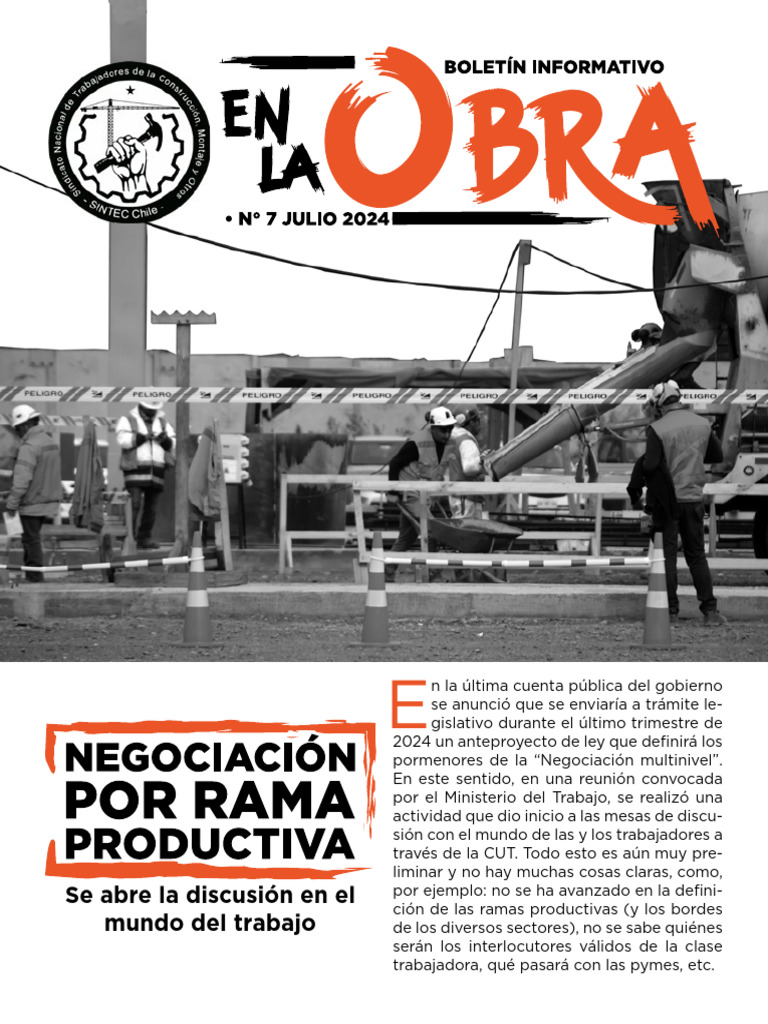 BOLETIN 7 (1) | PDF | Sindicato | La negociación colectiva