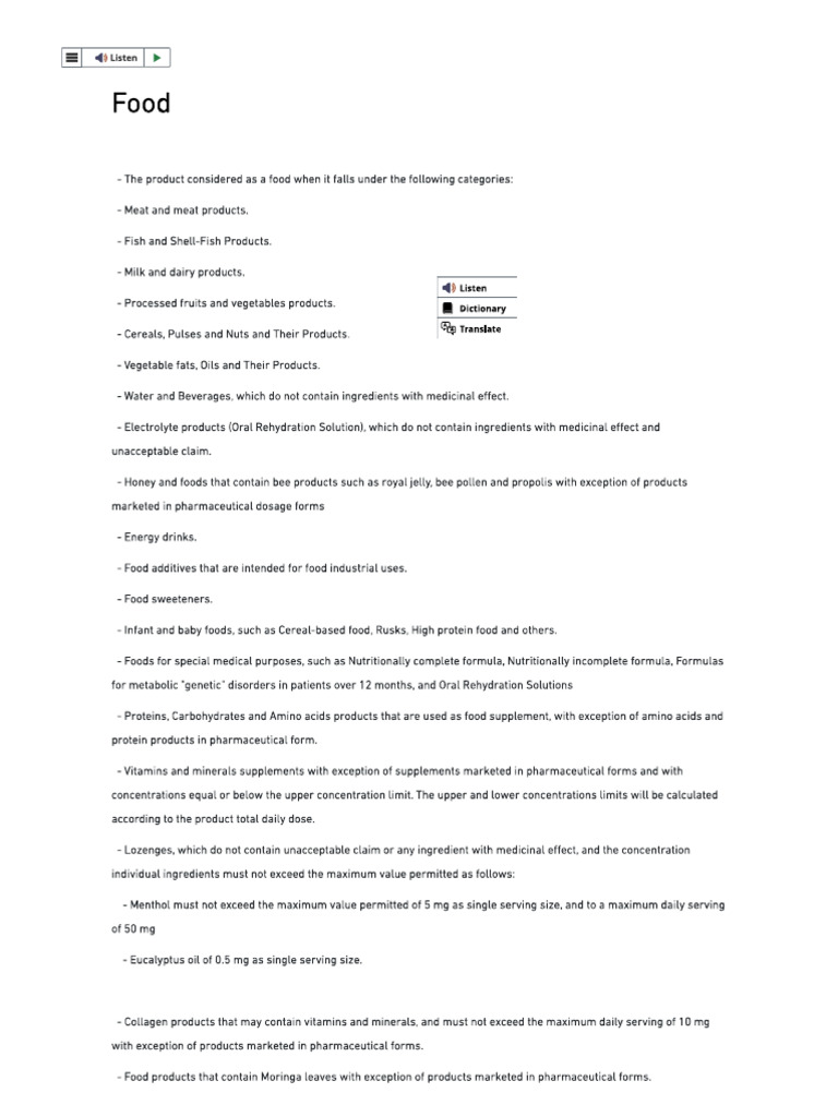GCC Regulation For Products Classification | PDF